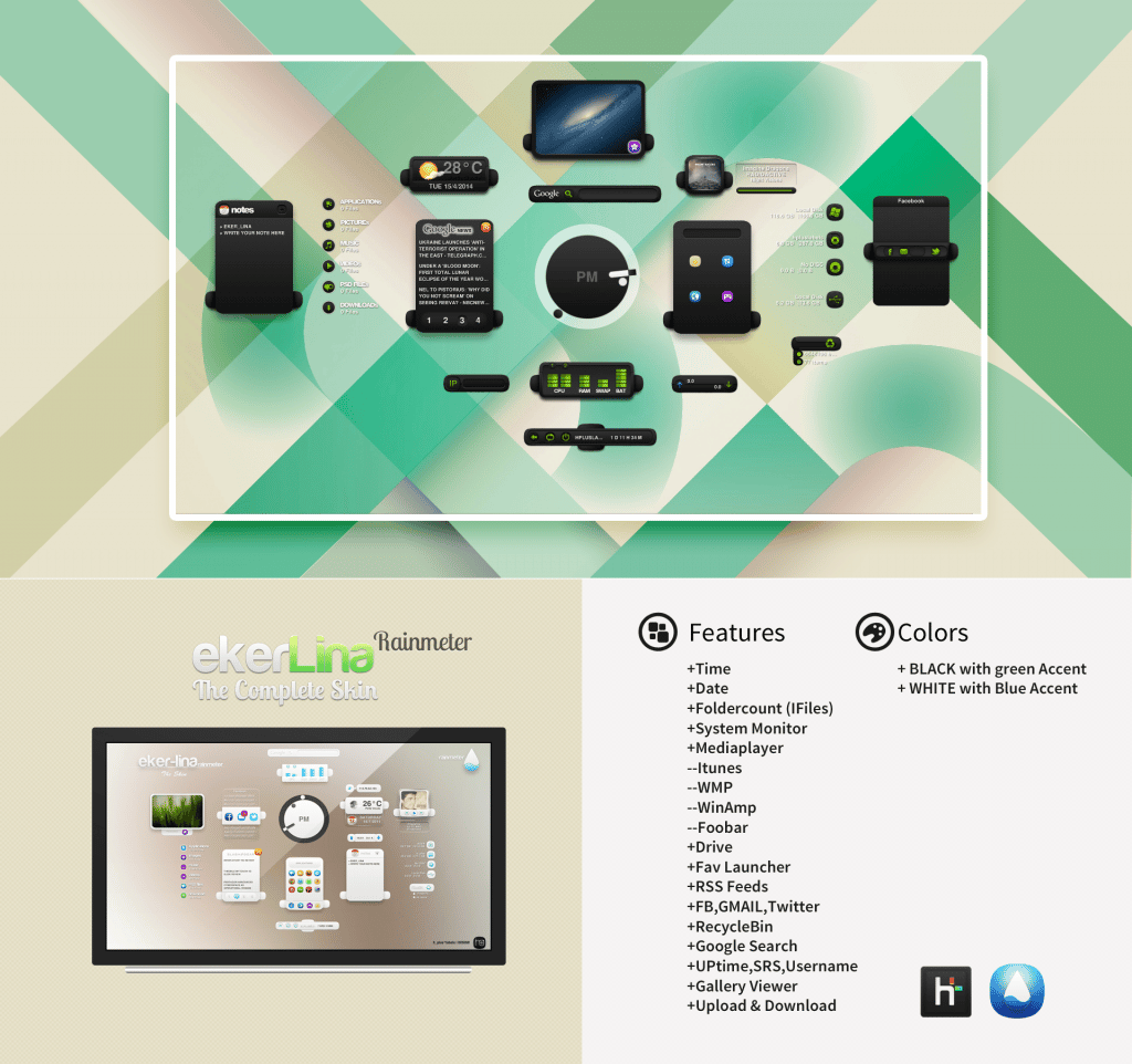 45 Best RainMeter Skins For 2023 - [EXCLUSIVE PICKS]