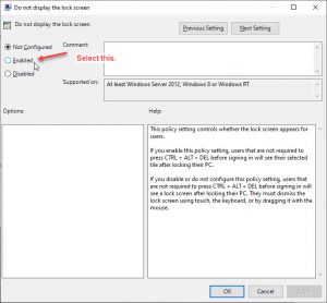 How To Remove Lock Screen From Windows 10?