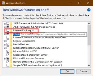 How To Uninstall Internet Explorer 11 From Windows 10?