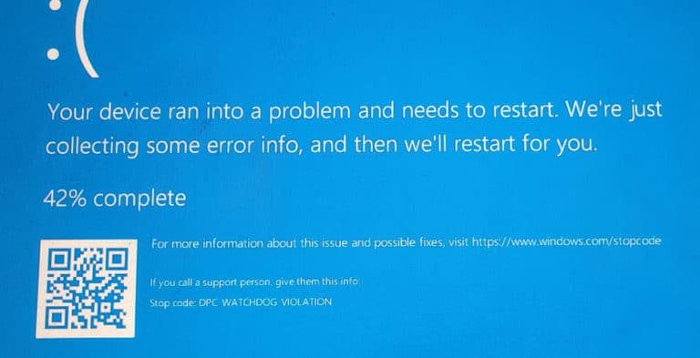 Fix: DPC Watchdog Violation Error On Windows 10 [Solved]