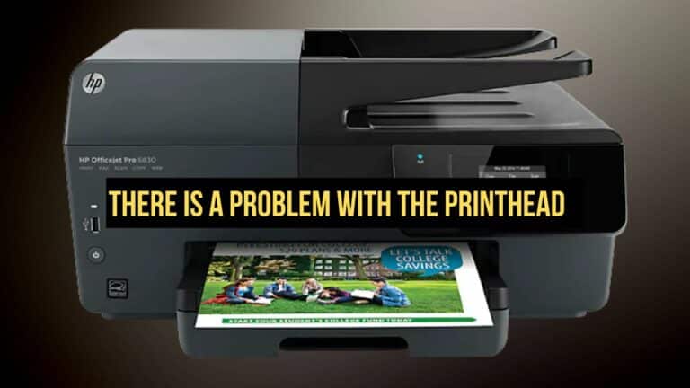 FIX: HP Officejet Pro 'There Is A Problem With The Printhead' Error