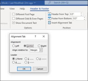 Fix: Page Numbers In Word Is Not Working [SOLVED]