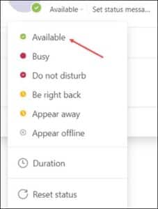 How To Make Microsoft Teams Status Always Available