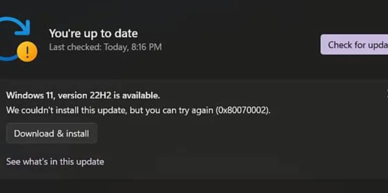 FIX: Windows Update Error Code 0x80070002 (8 Solutions) FIX: Windows Update Error Code 0x80070002 (8 Solutions)