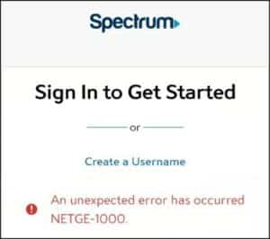 How To Fix Netge-1000 Error Spectrum? [SOLVED]