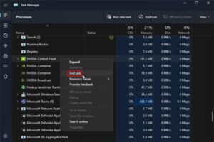 FIX: NVIDIA Control Panel Not Opening [2023]