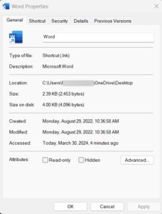 Microsoft Word Experienced An Error Trying To Open The File
