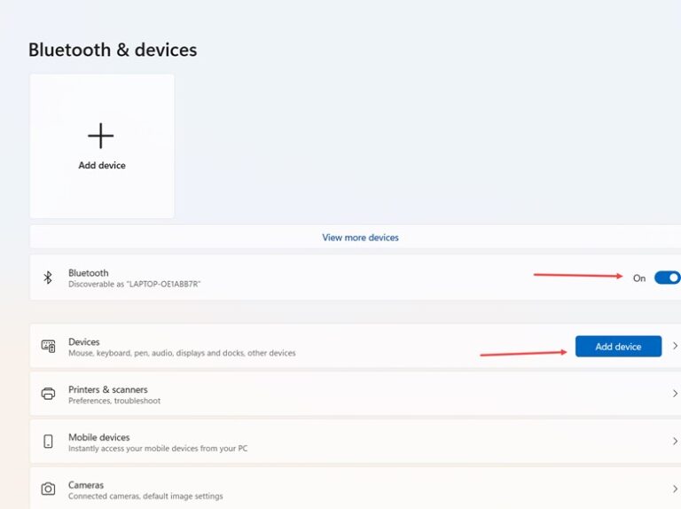 Connecting AirPods To A Windows Laptop Or PC