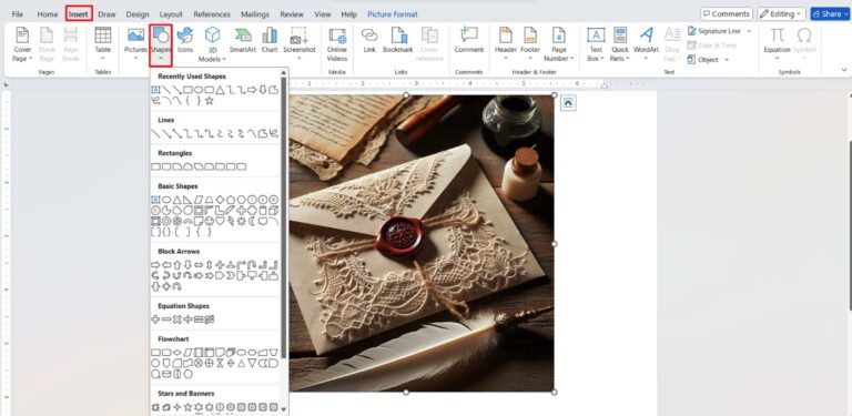 How To Make An Invitation In Microsoft Word