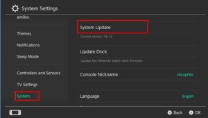 Nintendo Switch Error Code 2005-0003