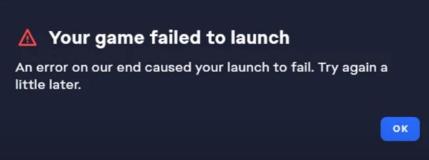 How To Fix "Game Failed To Launch" Error On PC