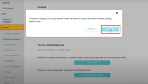 Backup And Restore Configuration Settings In TP-Link Router