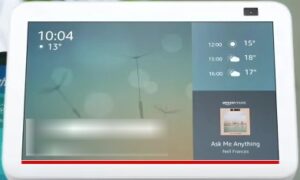 Amazon Echo Show Displaying a Solid Red Light