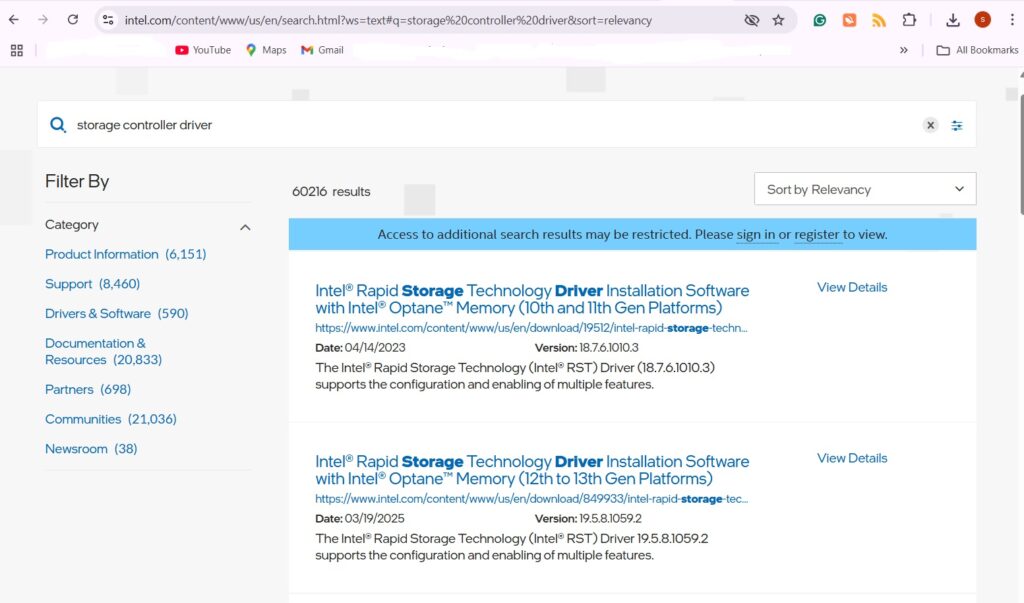 How to Fix Missing Storage Driver Issue on Windows