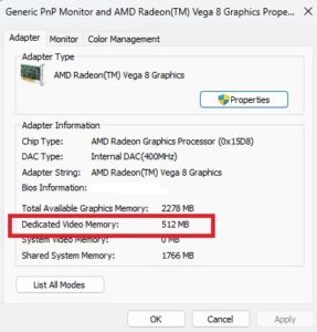 How to Increase VRAM (Video RAM) in Windows 11