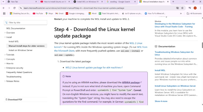 How to Install Ubuntu on Windows 11