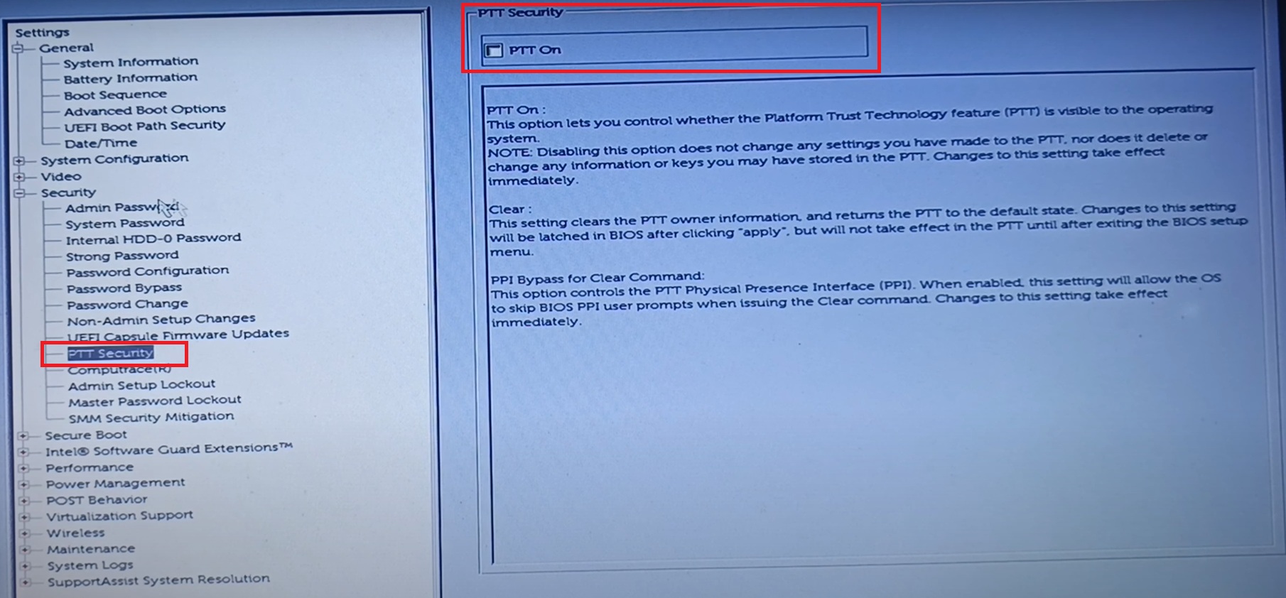 Fix Legacy Boot Option Grayed Out