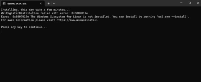 How to Install Ubuntu on Windows 11
