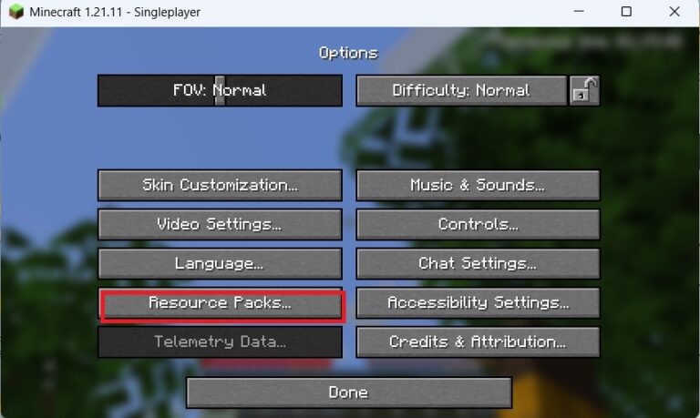 Minecraft Error There Was a Problem