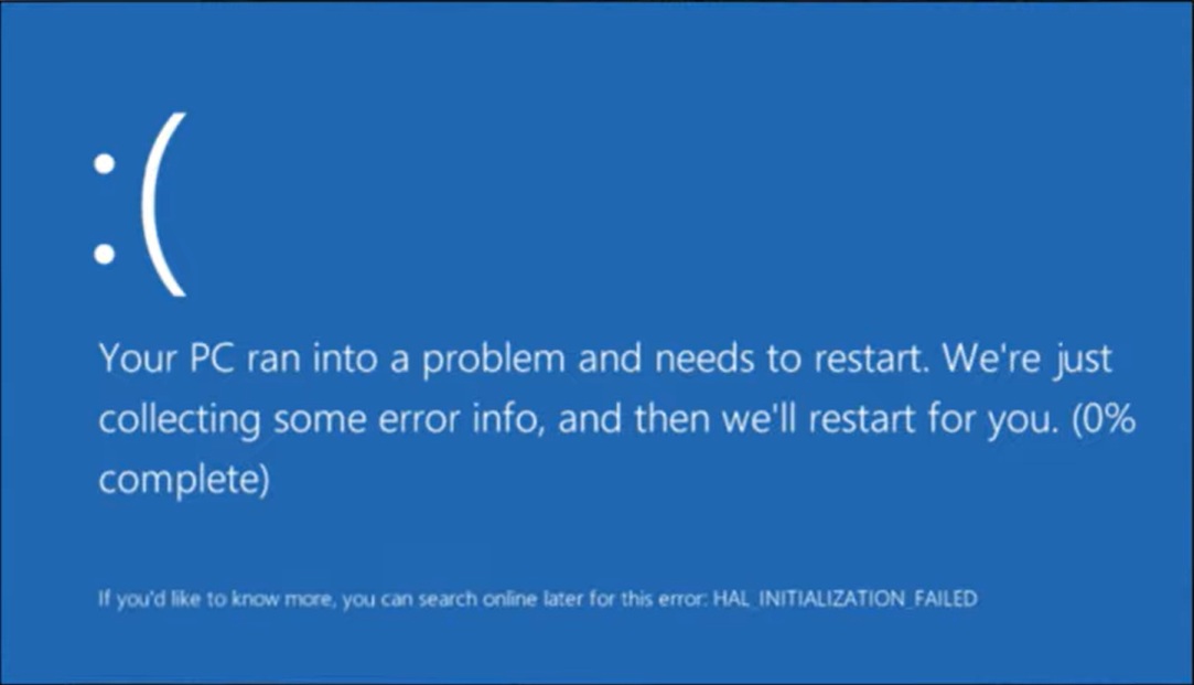 How to Resolve Blue Screen Errors on First Boot